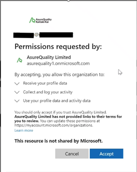 AsureQuality Guest Account Setup – Customer Care Centre